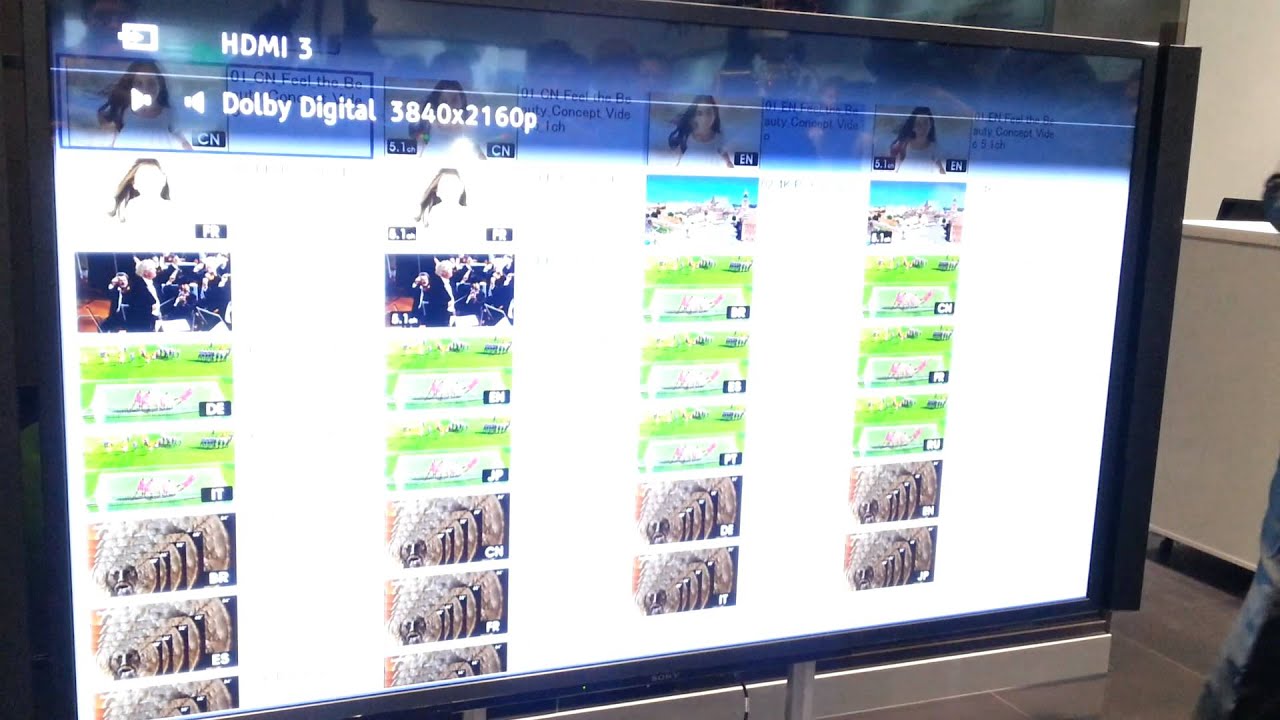 Primul televizor 4K din România, testul Sony - YouTube