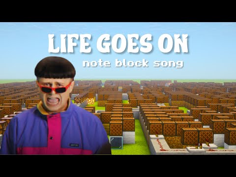 Oliver Tree - Life Goes On Note Block Cover