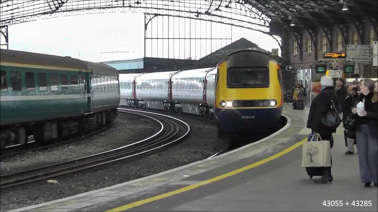 *HIRE IN* East Midlands Trains' 43055 in Bristol 09/02/12 - YouTube