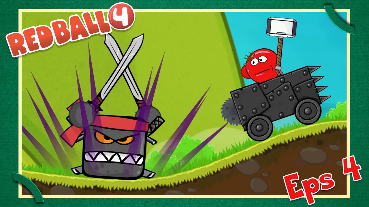 Red Ball 4 Animation Tomato Hero Ball Vs Ninja Boss Eps 4 - YouTube
