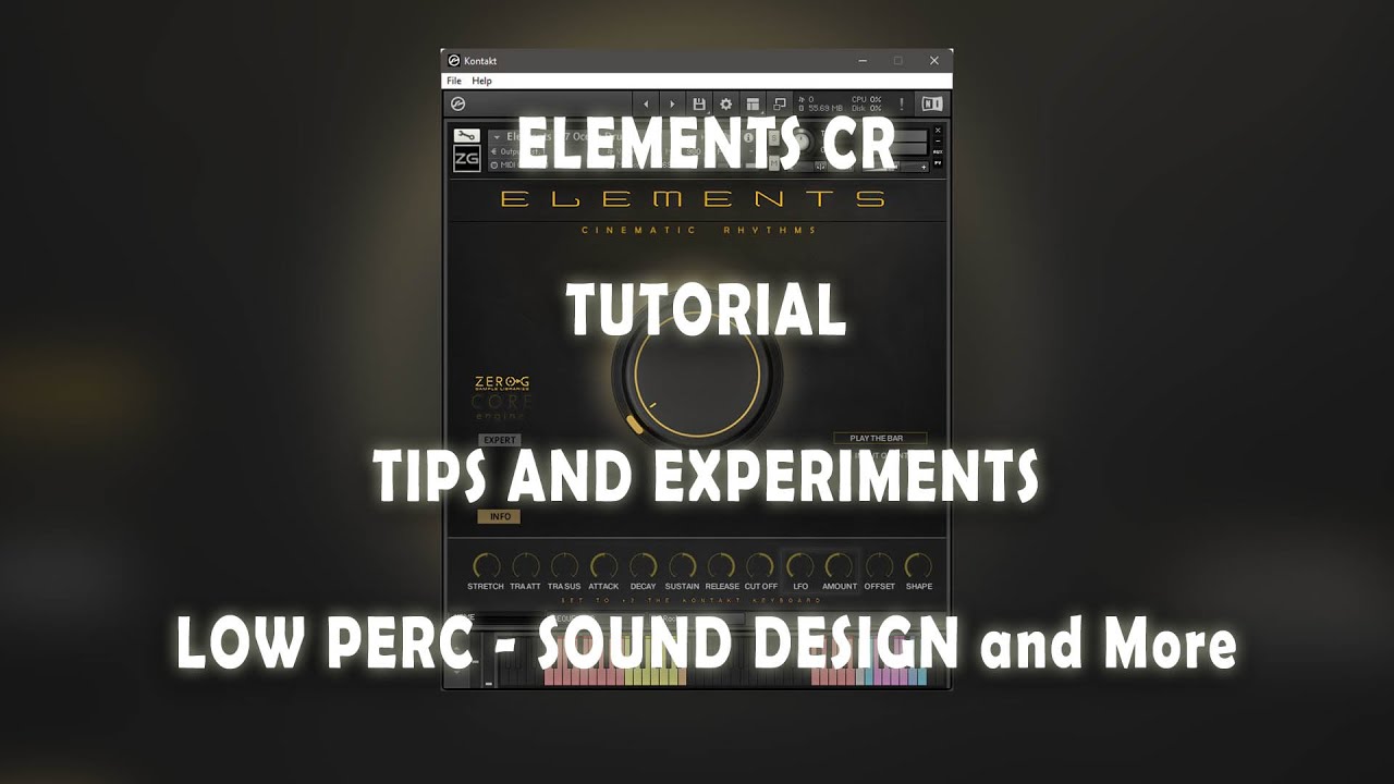 ELEMENTS CR - TUTORIAL - MULTI INSTRUMENTS - SOUND DESIGN - TIPS - YouTube