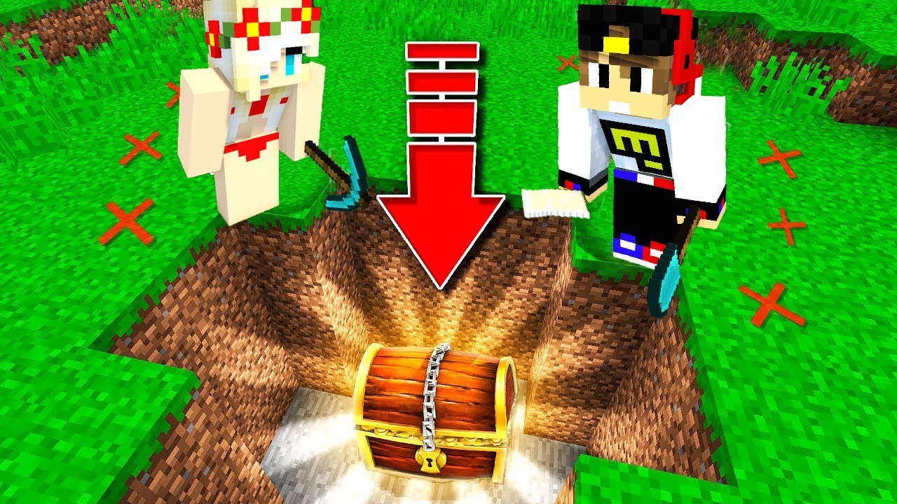 РЕБЕНОК И ДЕВУШКА НАШЛИ КЛАД ВЫЖИВАНИЕ НА ОСТРОВЕ В МАЙНКРАФТ! МУЛЬТИК ...