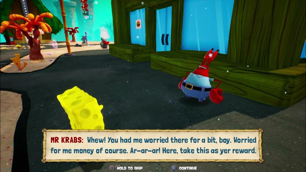 SpongeBob SquarePants: Battle For Bikini Bottom - Rehydrated - Mr. Krabs Laugh.. - YouTube