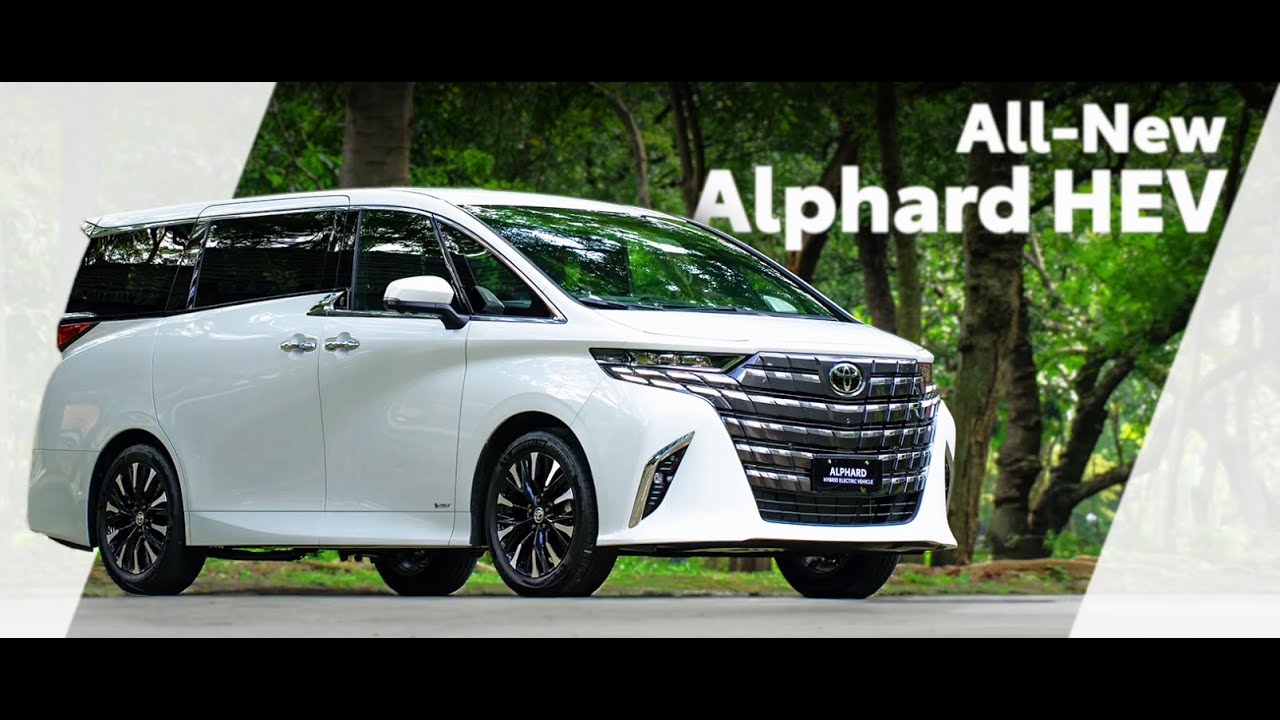 Alphard HEV 2.5 CVT 2024 Toyota - YouTube