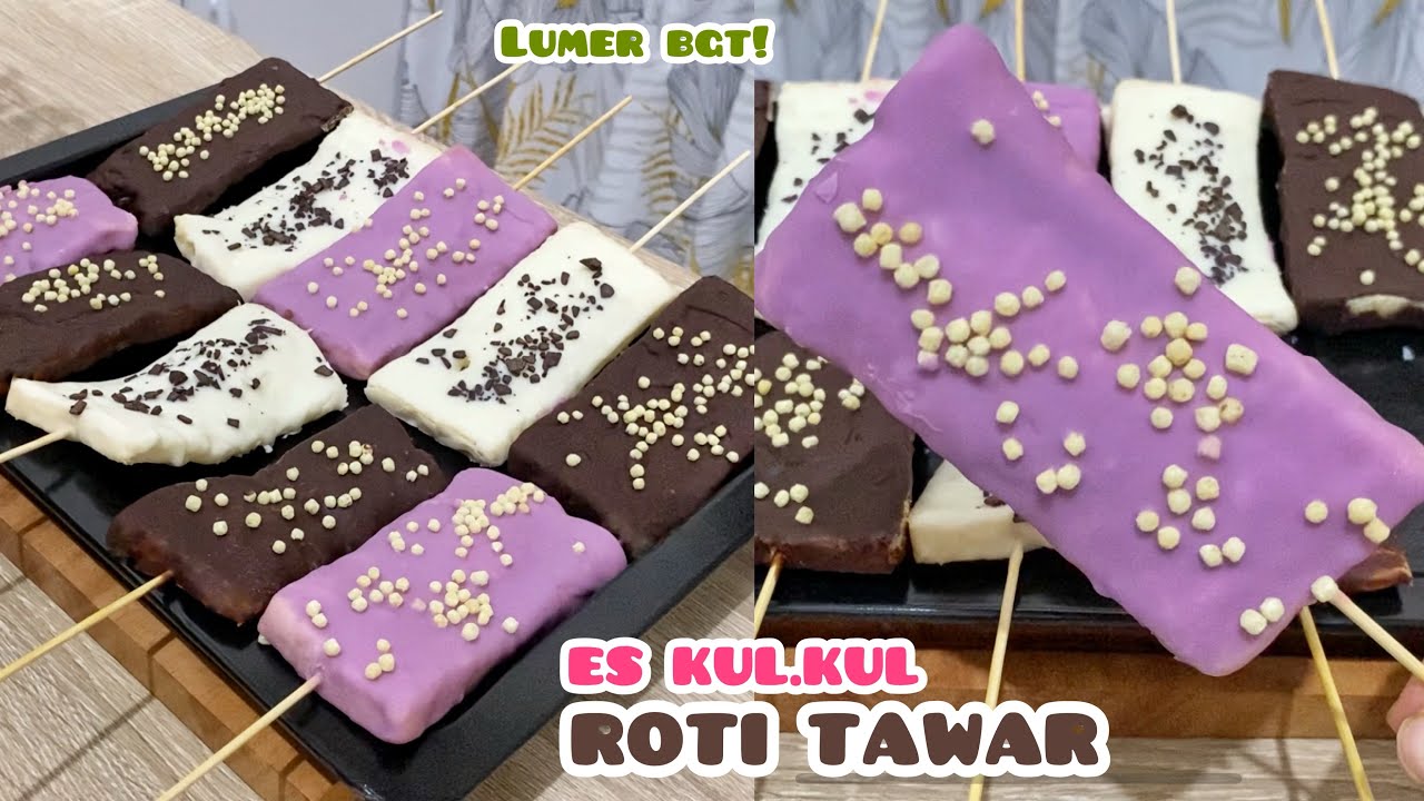Nyesel baru tau! Viral tiktok ternyata ROTI TAWAR dijadiin ES KULKUL ...