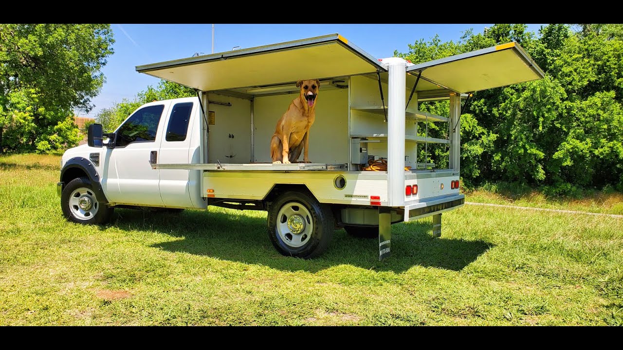 SOLD • 2008 Ford F350 Utility Box • Pro Mas Auto Sales - YouTube