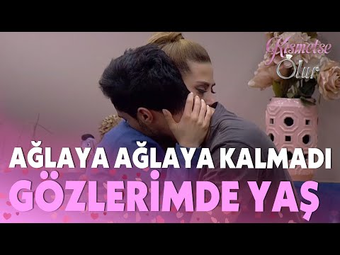 Tuğçe ve Akın Birbirlerine Sarılıp Ağladılar - Kısmetse Olur 377.Bölüm