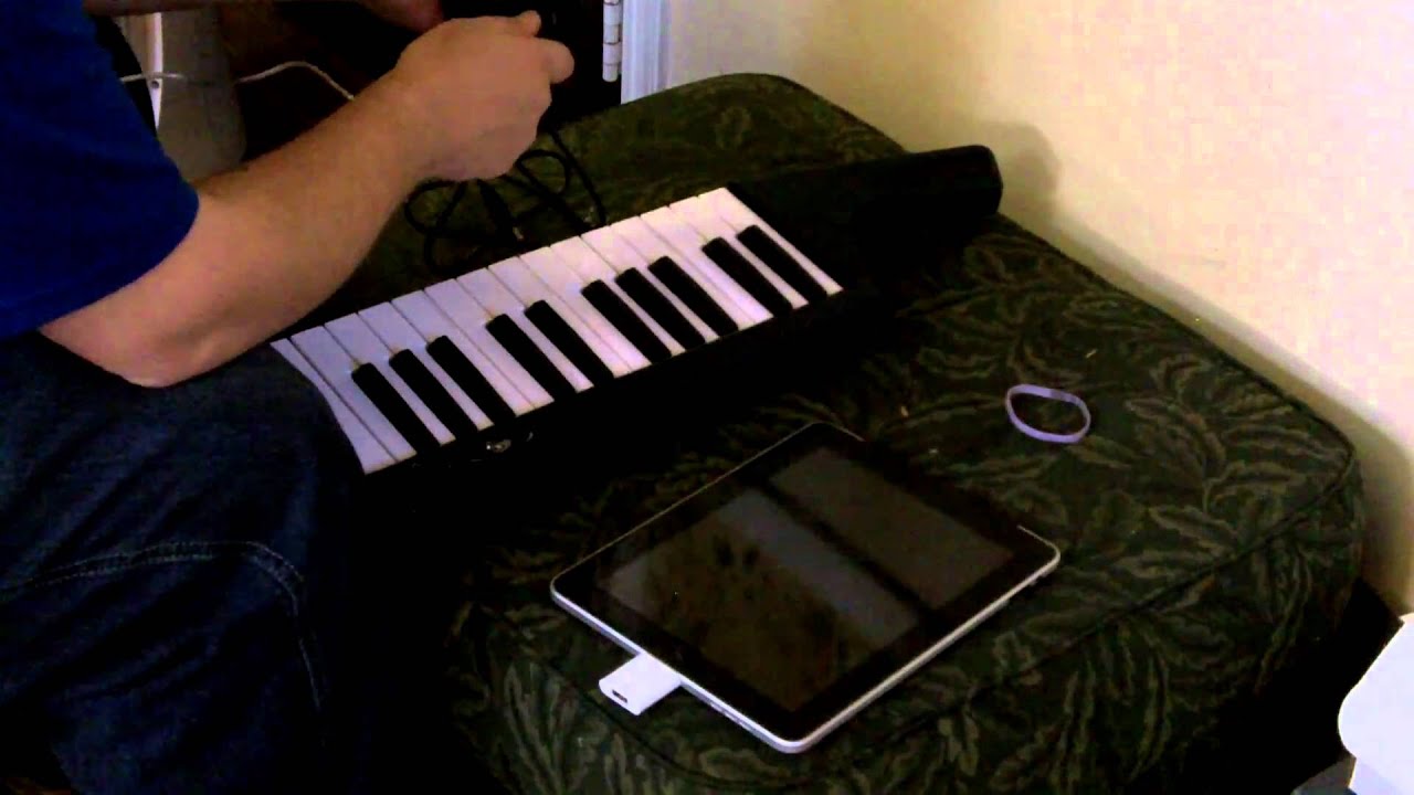 How to use Rock Band Pro instruments on the iPad - YouTube