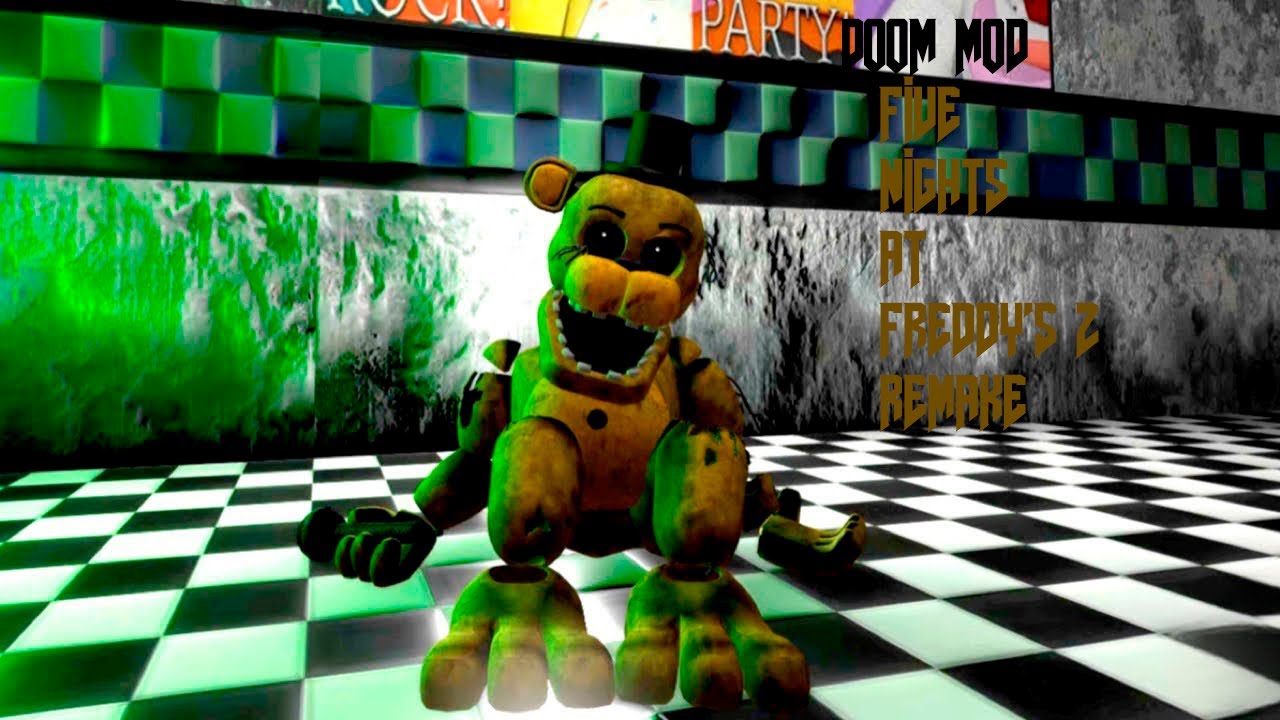 UM DOENTE JOGANDO FNAF 2 DOOM REMAKE - YouTube