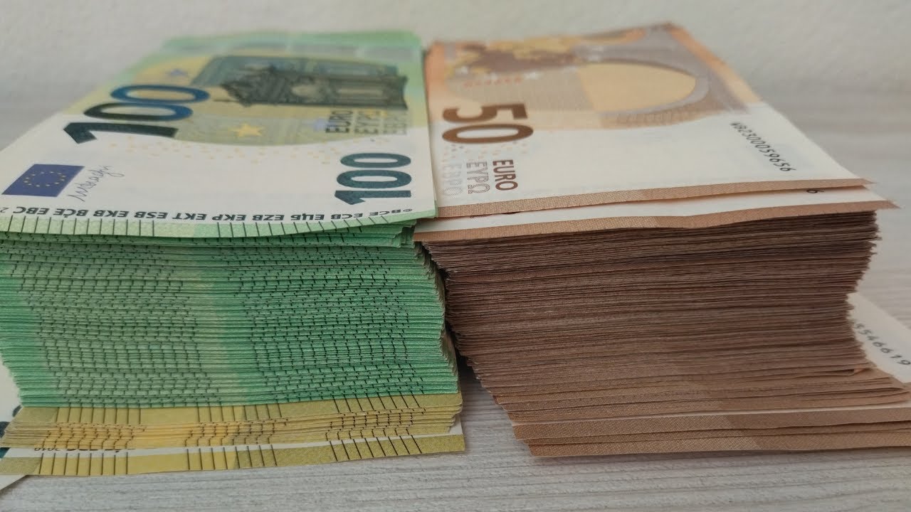 Two stacks of money !!! - YouTube