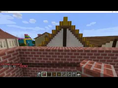 Brownstone Home Part 1 of 2 - Minecraft Build Tutorial - YouTube