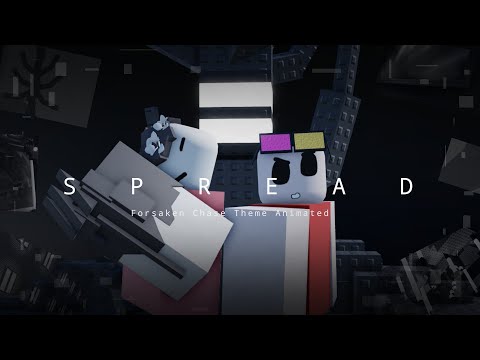 GEOMETRY JOHN DOE CHASE THEME ANIMATED | Roblox Forsaken Animation