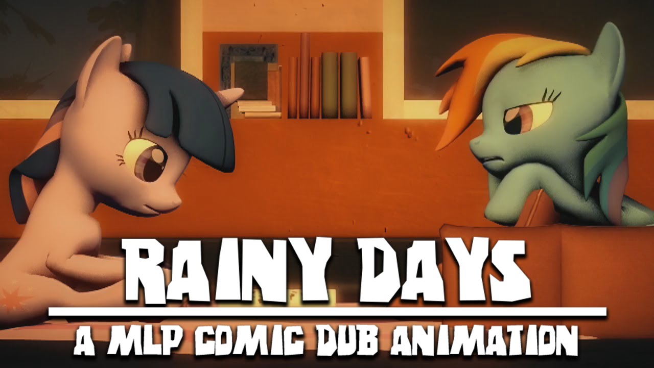 TheDerpyMuffin Animation: Rainy Day ~ MLP Comic Dub Animation (Comedy ...