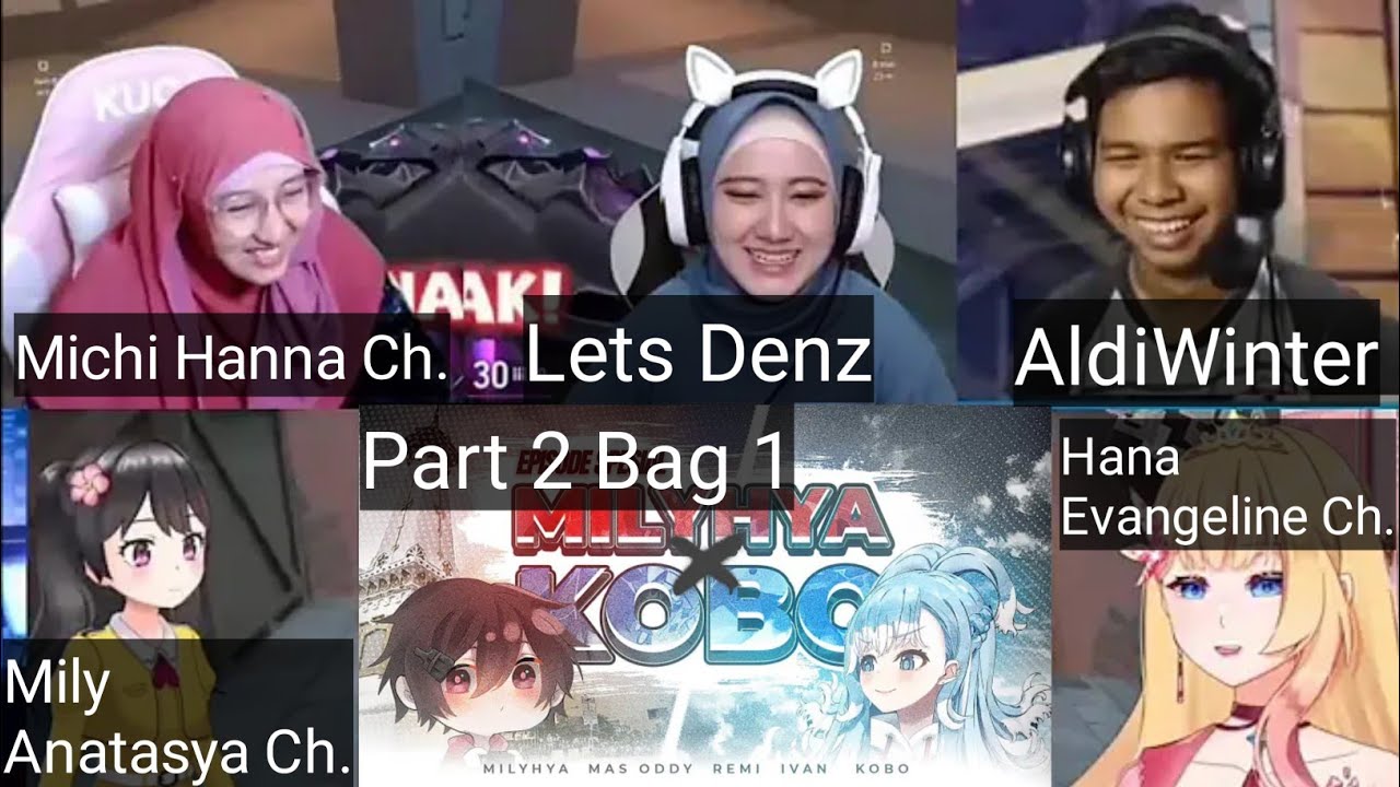 Reaction Mashup Milyhya Episode Spesial : Milyhya x Kobo Kanaeru Part 2 ...
