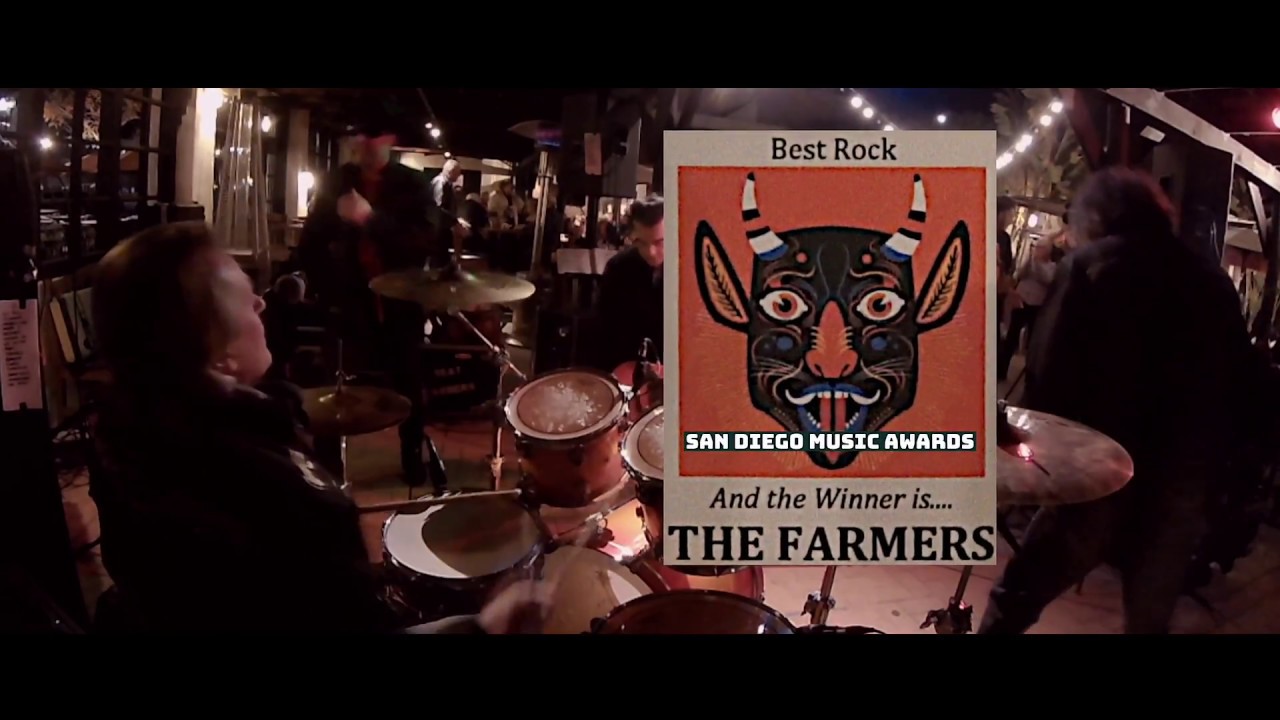 THE FARMERS 2018 Best Rock Band SD Music Awards_perform at Downtown ...