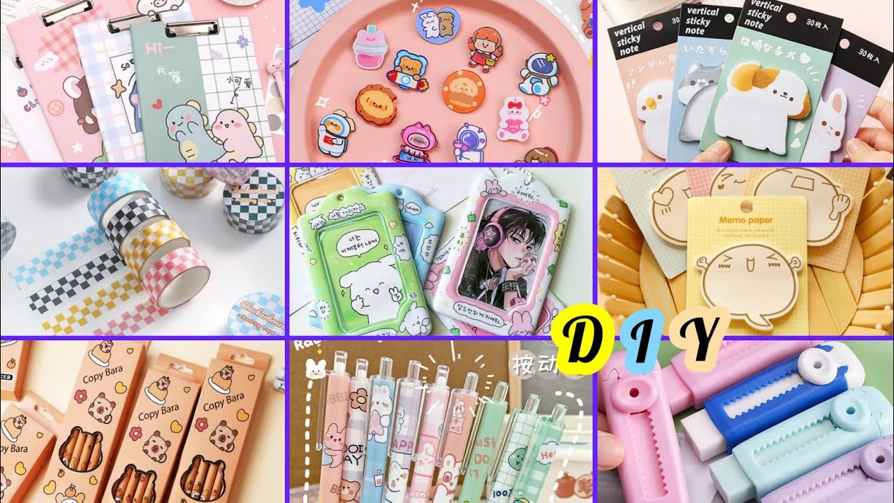 9 DIY Miniature Crafts Idea / Easy CraftIdeas / school craft ...