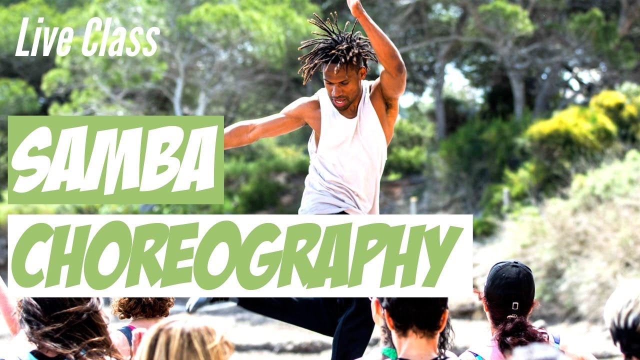 Samba Choreography Batucada LIVE CLASS - How to samba - Samba steps for beginners - YouTube