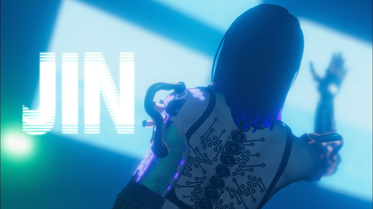 JIN CINEMATIC SHOWCASE | GHOSTI | KIWI KAWAII - YouTube