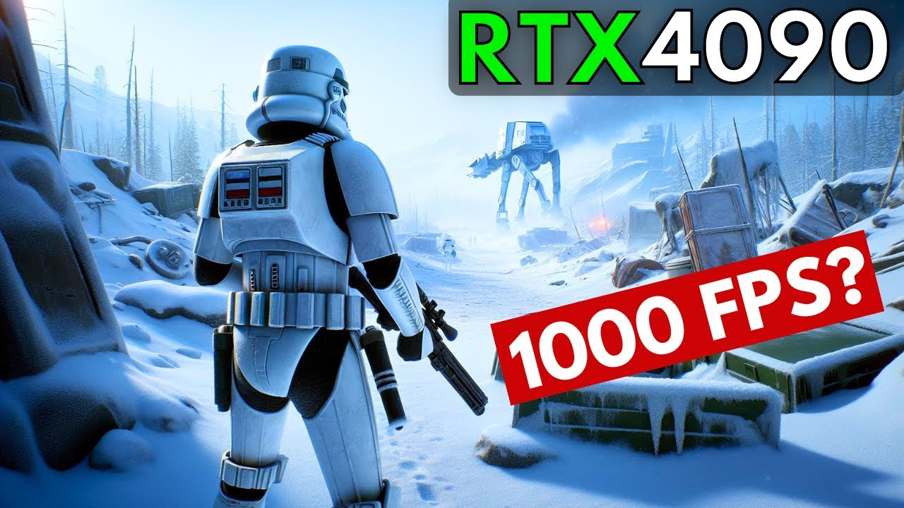 Star Wars Battlefront Classic Collection Nvidia RTX 4090 GPU Benchmark ...