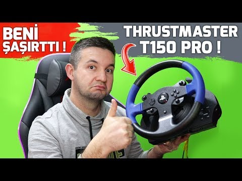 PERFORMANSI İLE ŞOKE EDEN DİREKSİYON SETİ THRUSTMASTER T150 PRO !