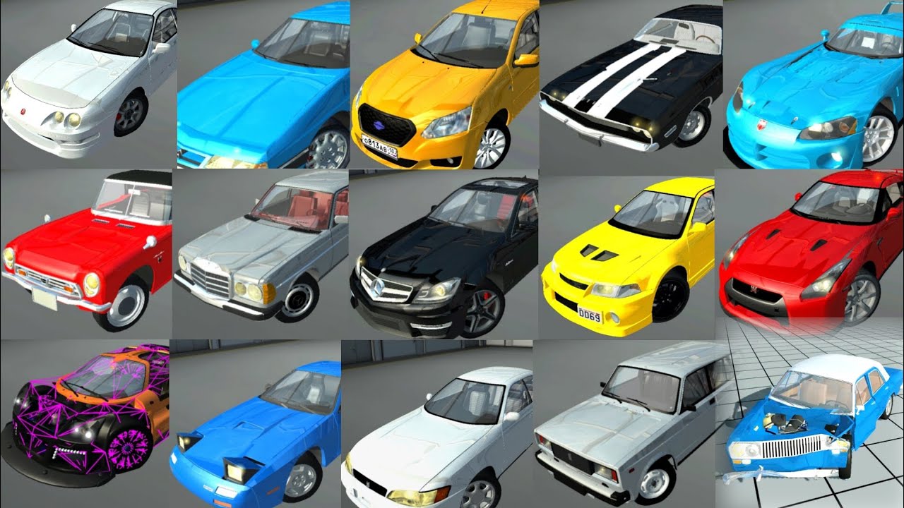 🔥Not Simple Crash: Mark, Challenger, Viper, RX7, Apollo, Integra, GTR ...