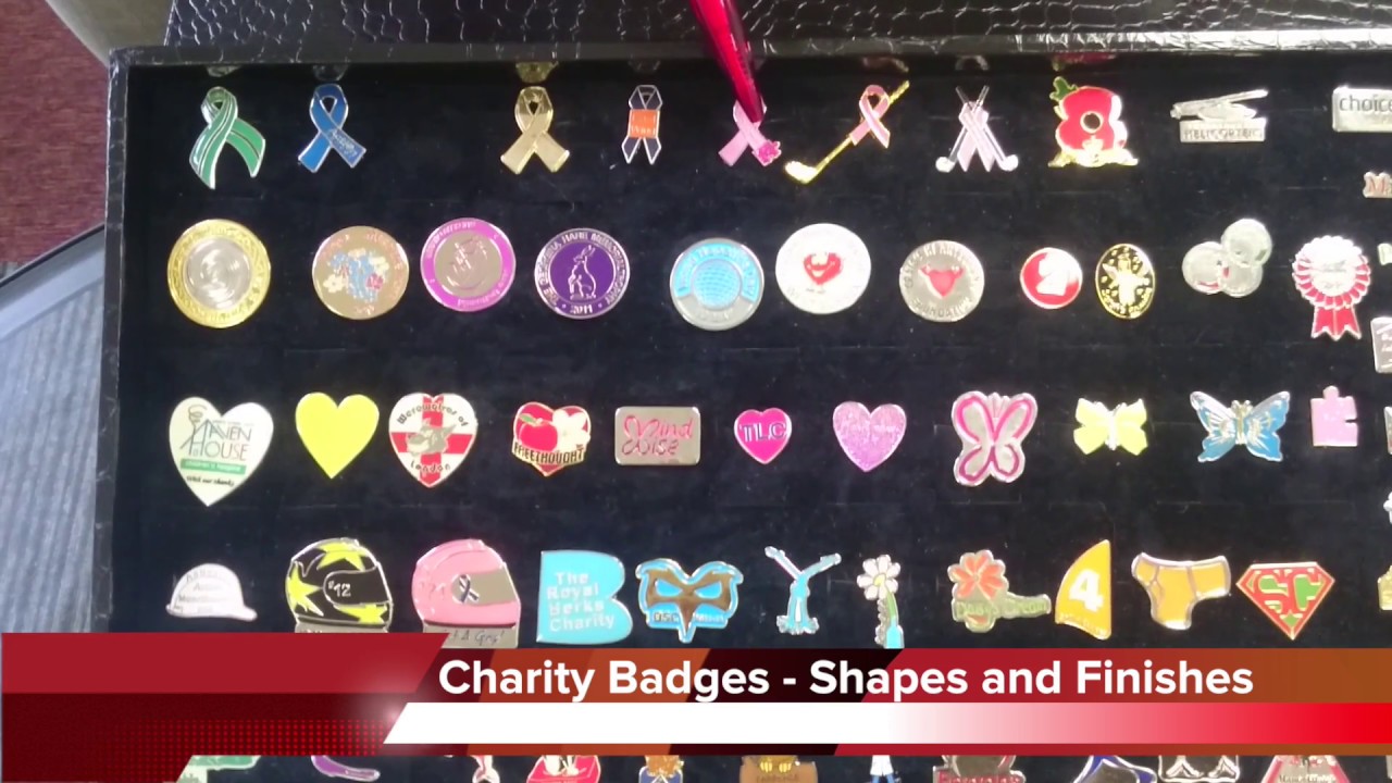 Charity badges | Custom Pin Badges - i4c Publicity Ltd - Promotional ...
