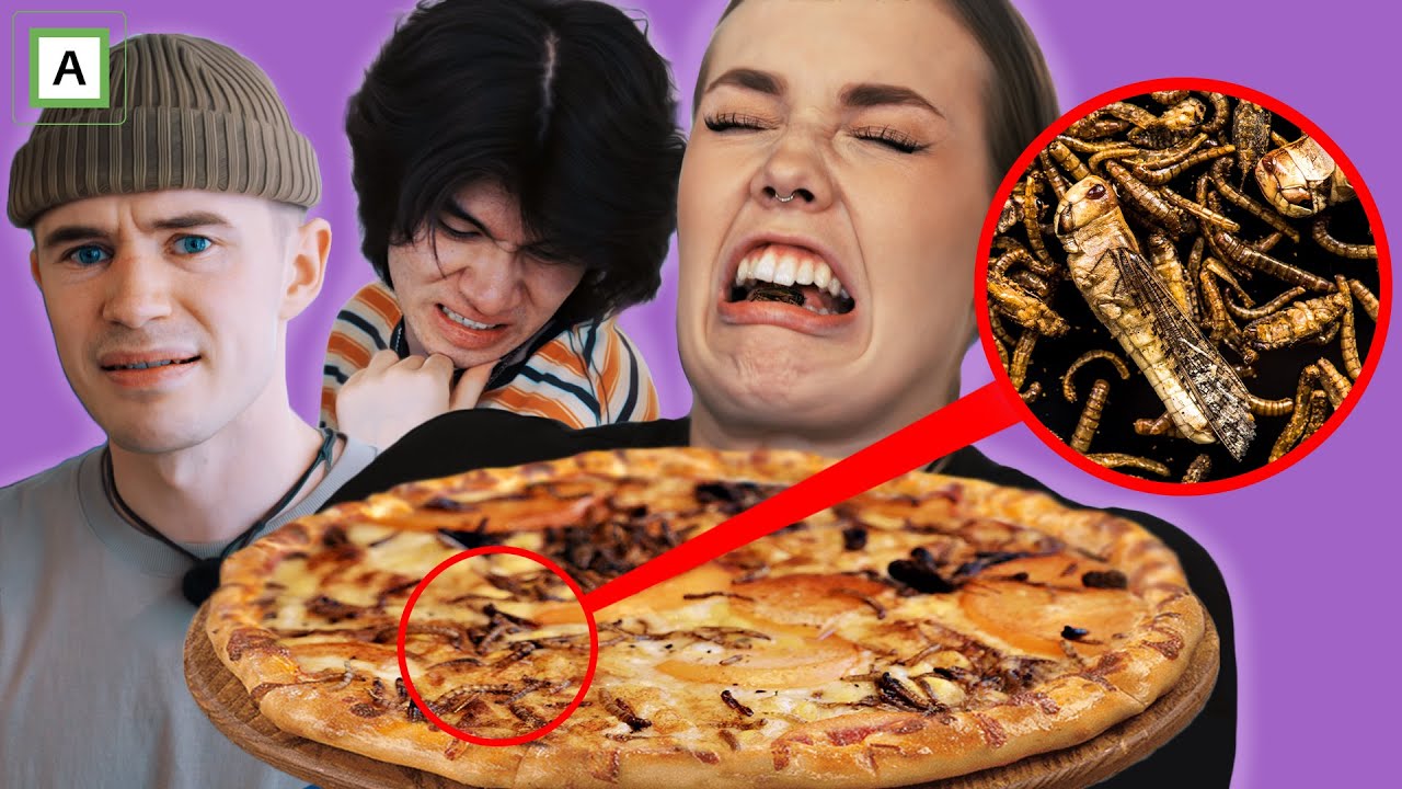 Vi Lager Mat Med Insekter! 🦗🐛🐜 - YouTube
