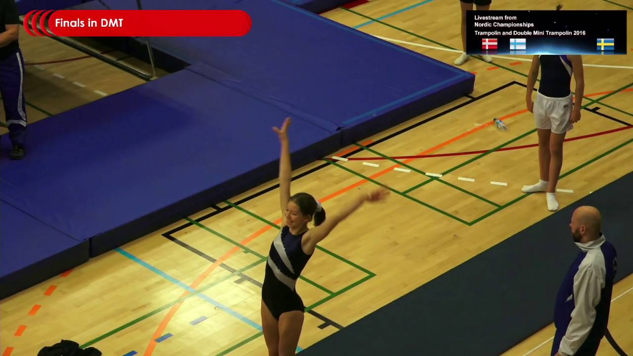 Nordic Championship Double Mini Trampoline 2016 Junior Girls and Boys ...
