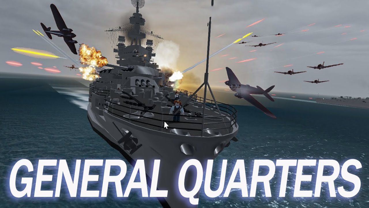 Lebih Realistic dan GG game kapal perang satu ini [ Roblox General ...