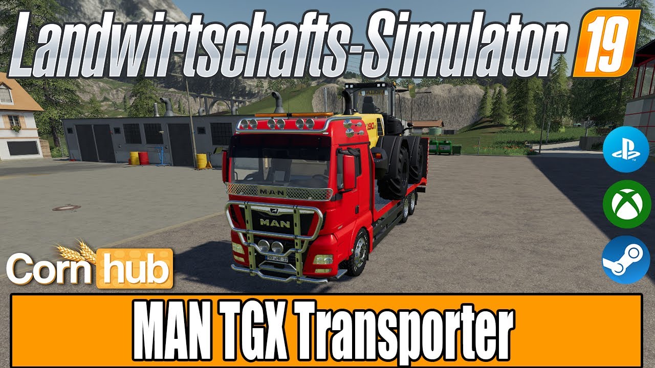 LS19 Modvorstellung - MAN TGX Transporter - LS19 Mods - YouTube