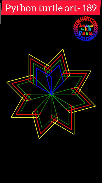 HOW TO STAR ⭐ DESIGN USING PYDROID3 #python #coding #shorts - YouTube