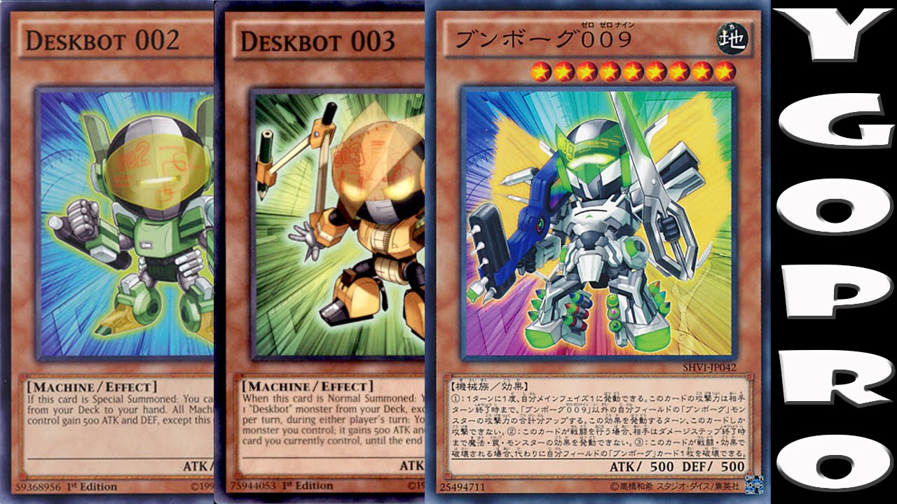 YGOPRO, Deskbot Deck Profile OTK Comentado (+DeckList) Mar/2016 - YouTube