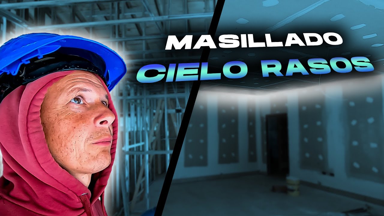 MASILLADO Y ARMADO DE CIELORRASOS EN STEEL FRAMING | #59 Constructores ...