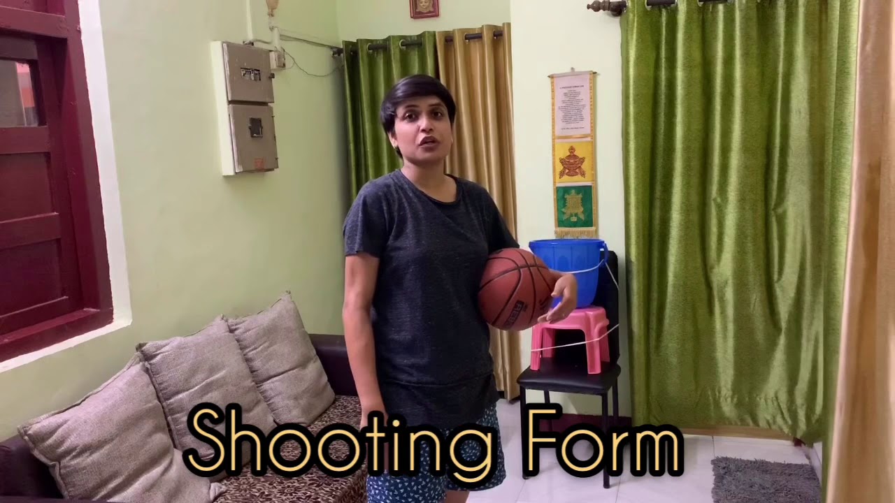 Basketball Drills at Home workout ( Shooting Form ) - YouTube