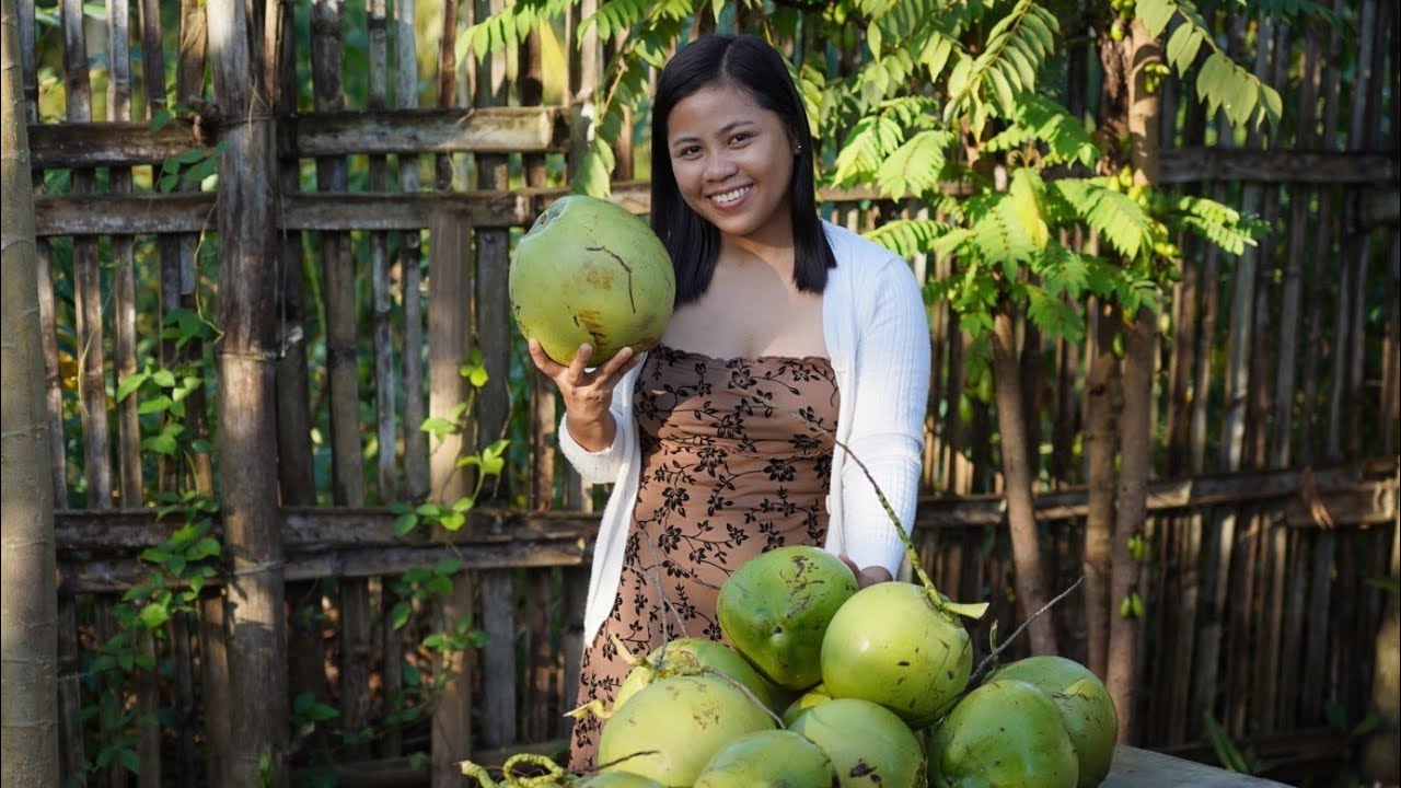 All about Buko 😊 | First Time Making Tupig and Buko Salad for my Family ...