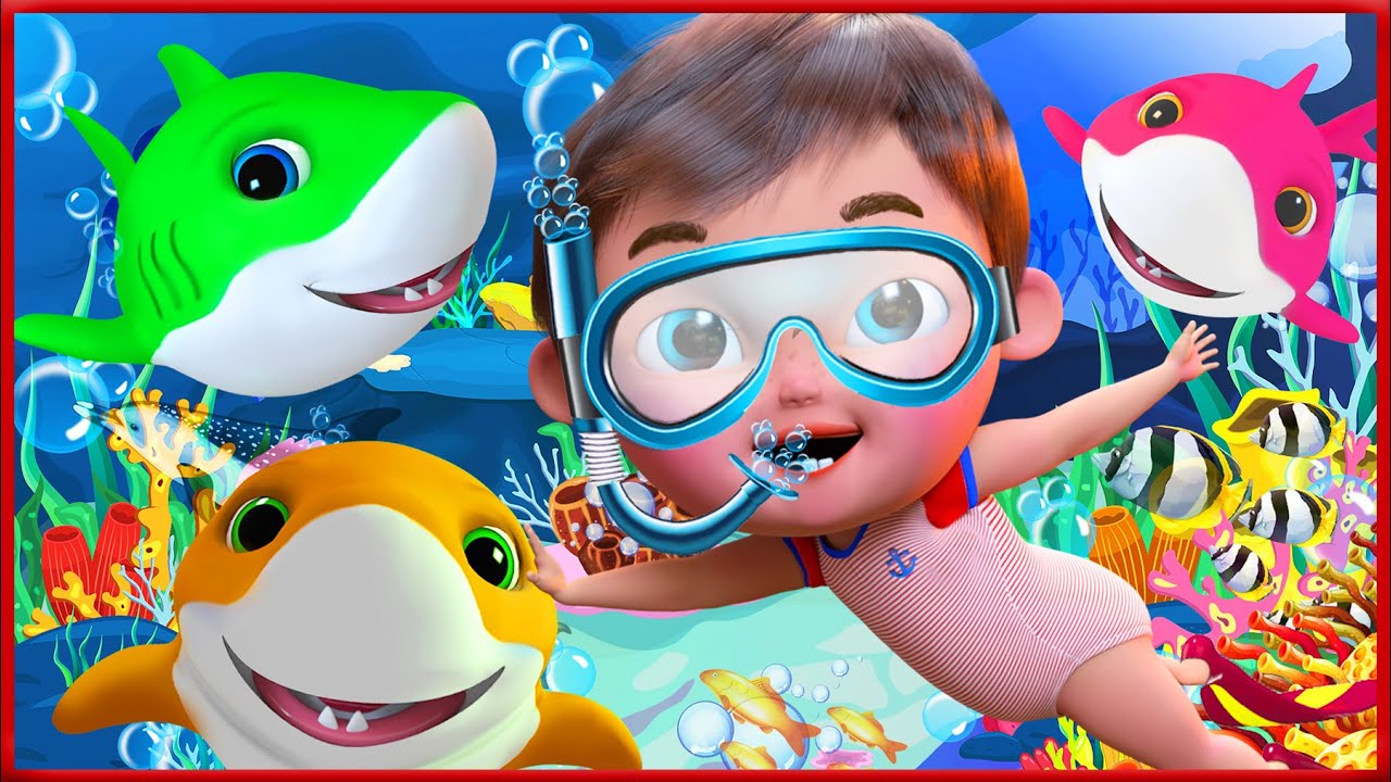 Baby Shark Song , Yes Yes Shark Dance Song +The BEST SONGS For Children ...