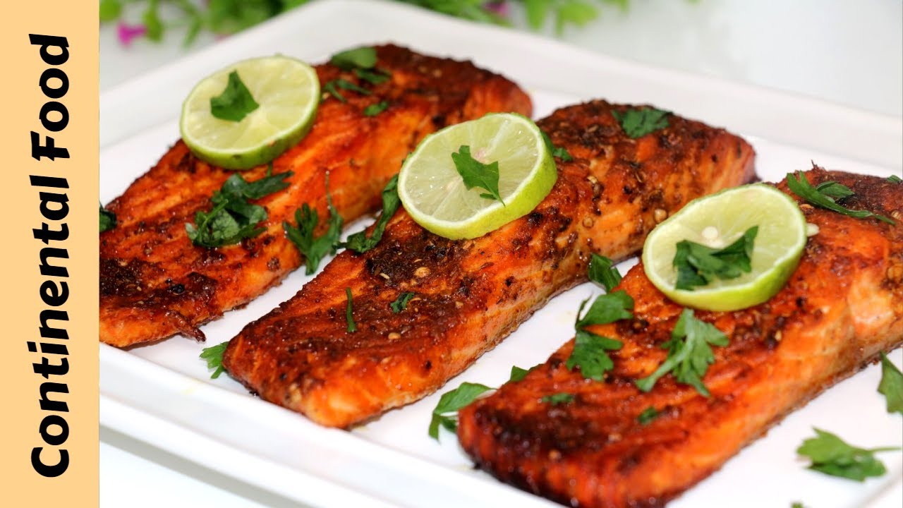 Salmon Fish | Baked Salmon Recipe | Quick and Healthy Dinner Recipe By ...