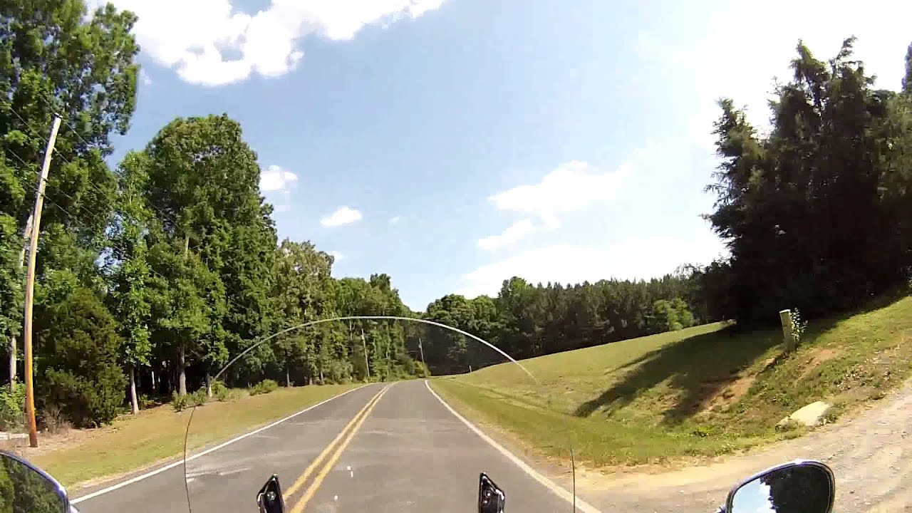A nice road on a beautiful day to ride. - YouTube