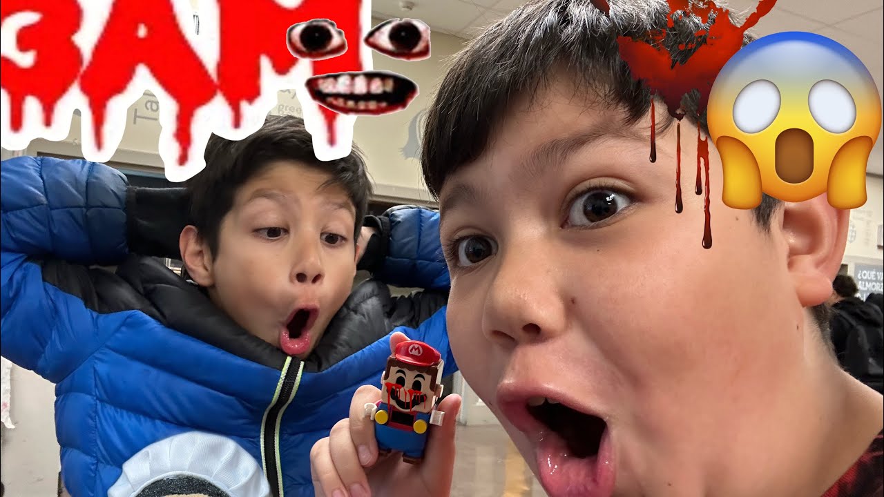 Scary possessed Lego Mario at 3am! The end is shocking! - YouTube