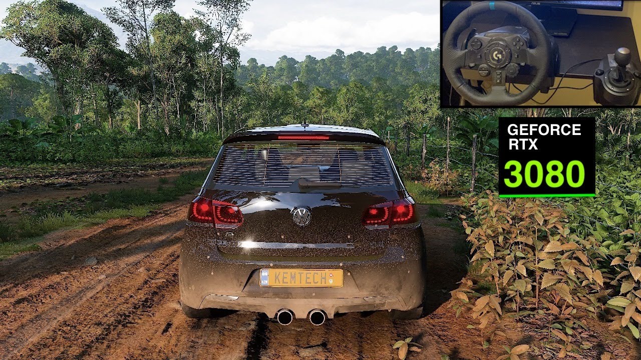 VW GOLF R MK6 | GEFORCE RTX 3080 4K 60FPS | Forza Horizon 5 | Logitech ...