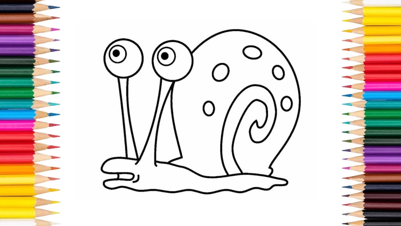 HOW TO DRAW AND COLORING GERRY FROM SPONGEBOB #kids # ...