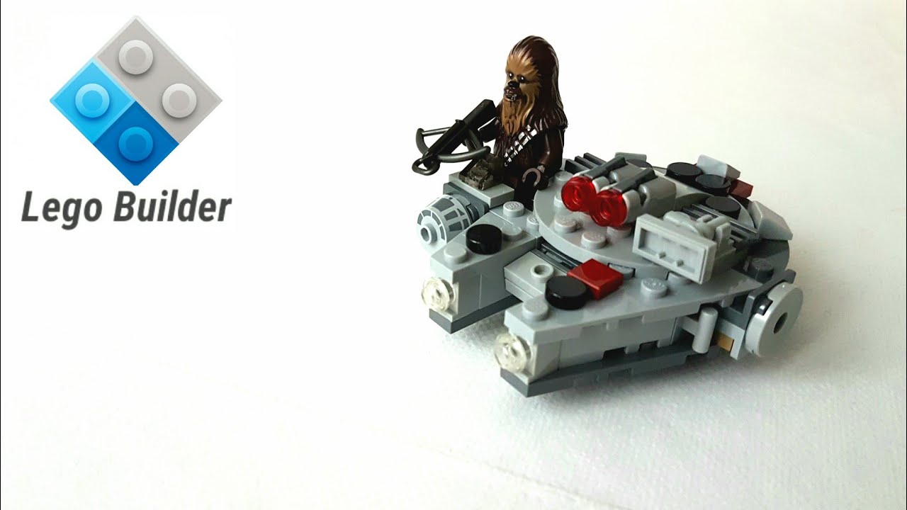 Lego Star Wars 75193 Millennium Falcon Microfighter - Lego Speed Build ...