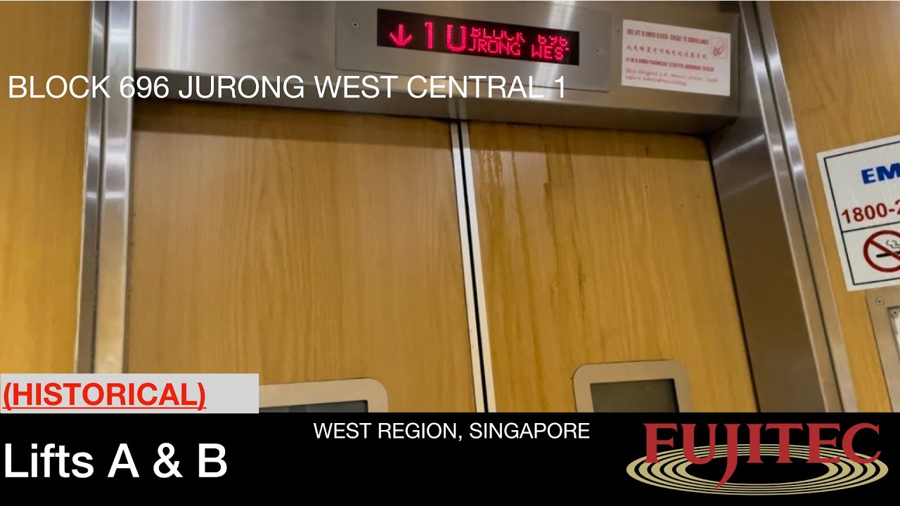 HDB Block 696 Jurong West || Fujitec Elevator - YouTube