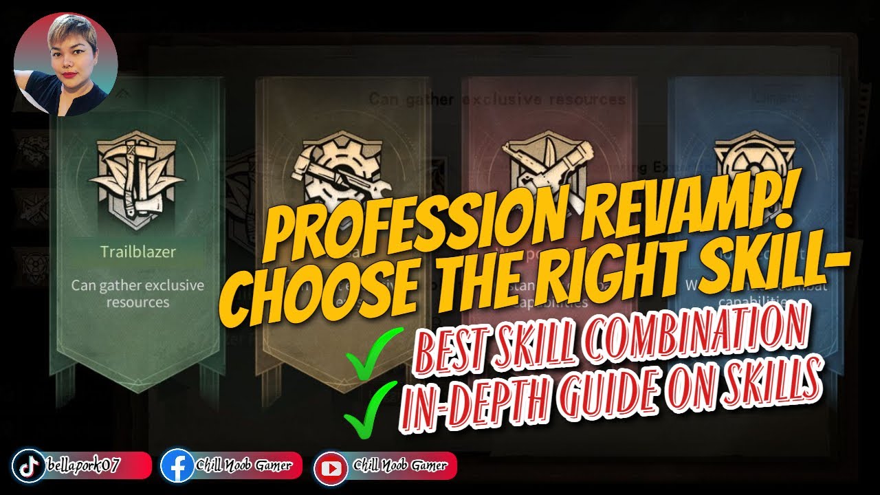 Profession Revamp! Choose the right Skill- Best Skill Combination | In ...