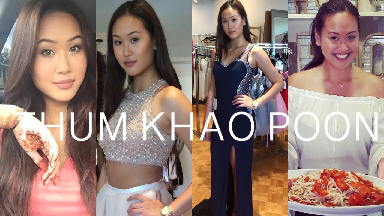 How to make Thum Khao Poon Recipe Special Guest! My Little Sister Thai ...