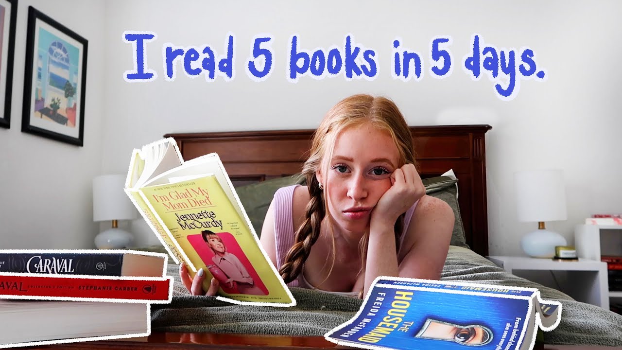 I read a book a day for a week - YouTube