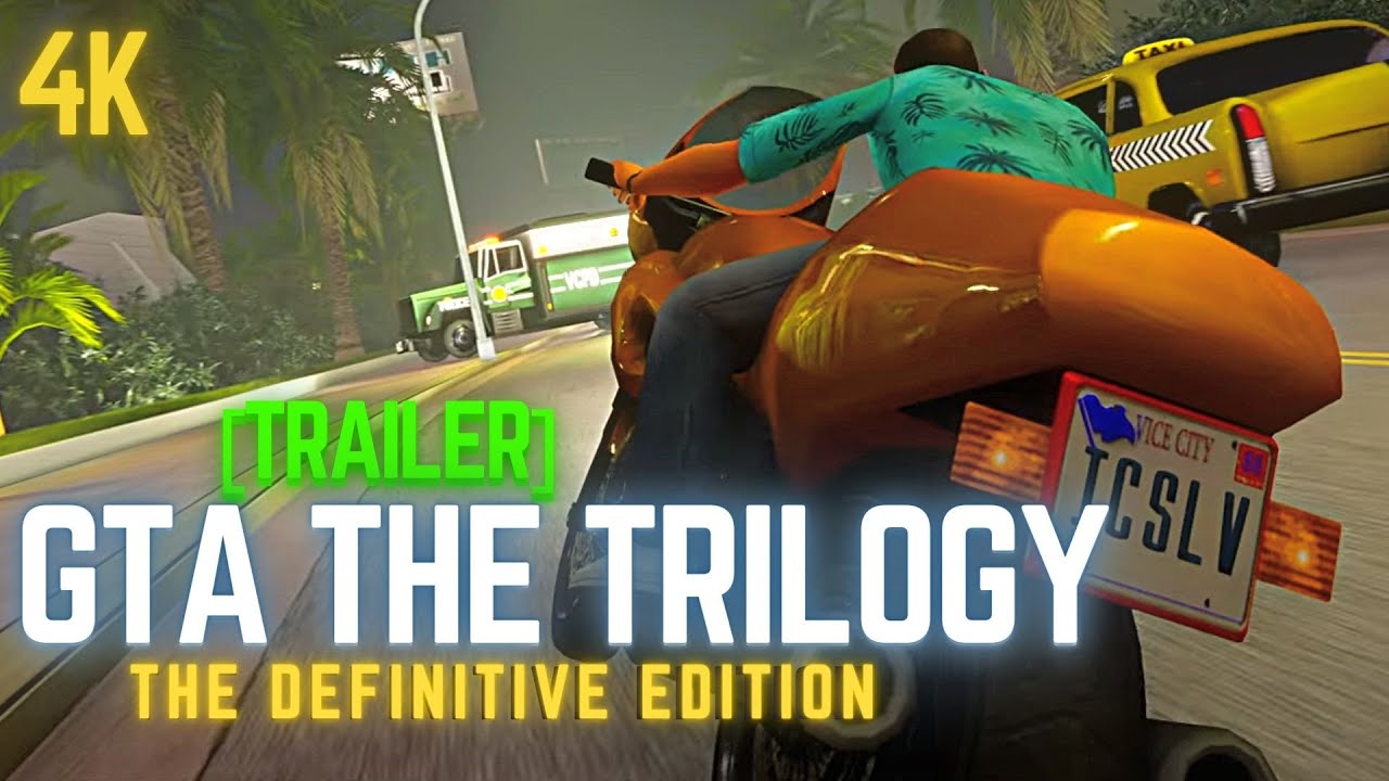 Grand Theft Auto The Trilogy GTA The Definitive Edition Trailer ...