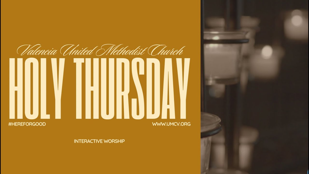 Holy Thursday 2024 - Interactive Stations - YouTube