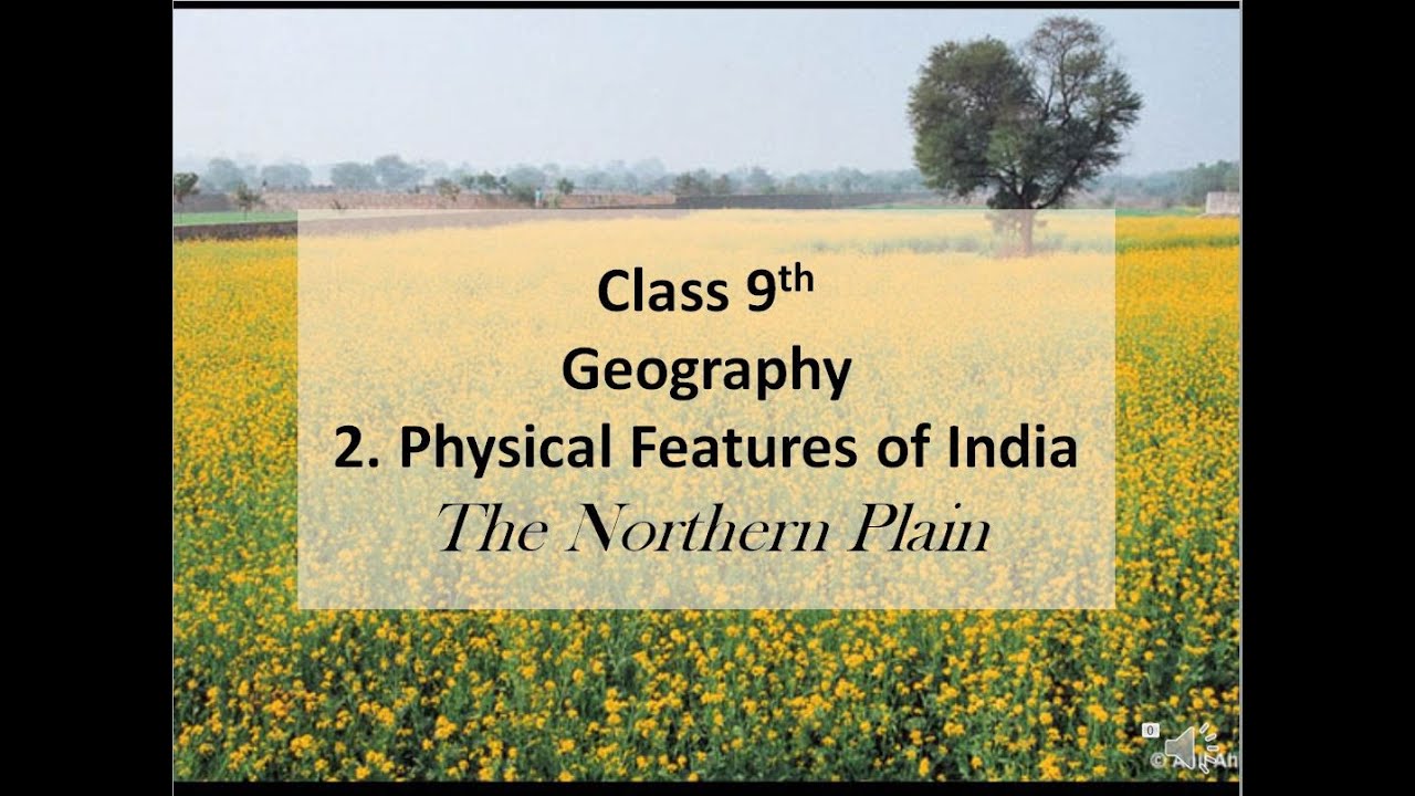 Northern Plains / Ch-2 Physical features of India / Geography / Class ...