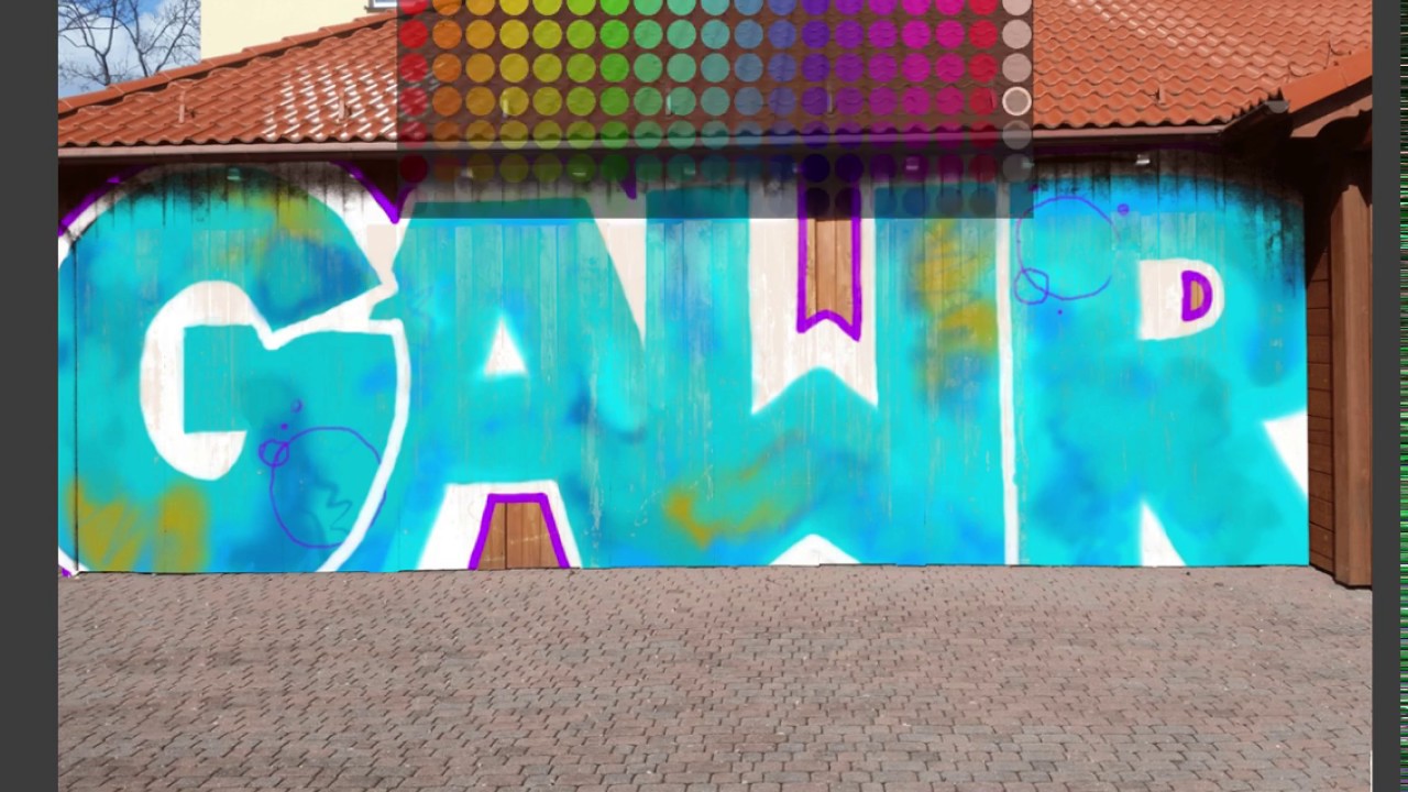 Graffiter App (GAWR) - YouTube